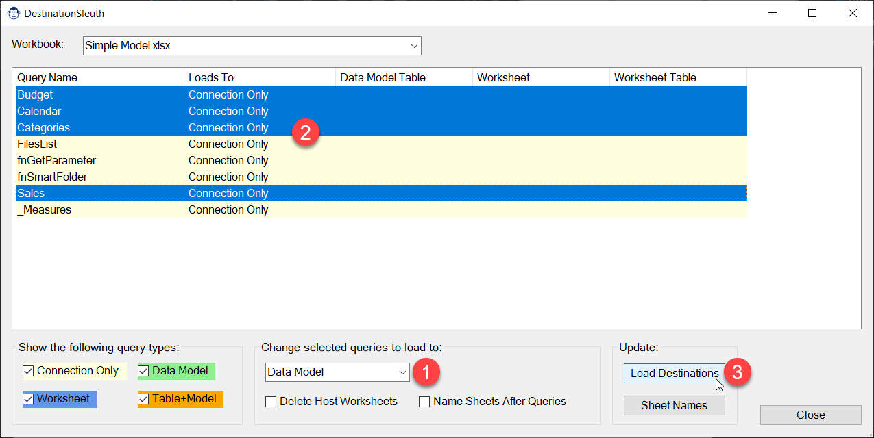 Destination Sleuth - Monkey Tools