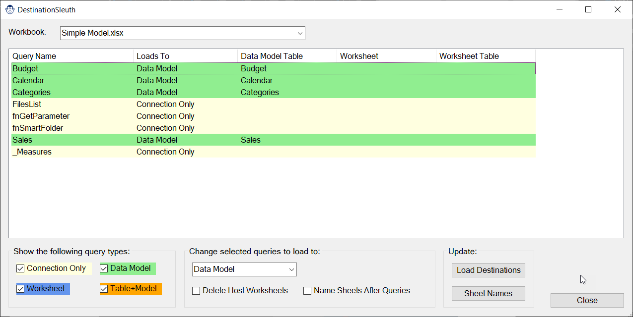 Destination Sleuth - Monkey Tools