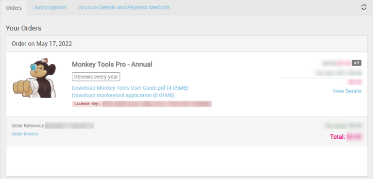 Managing Your Subscription - Monkey Tools